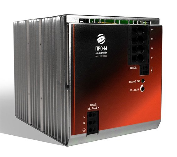Купить ПРО-М 40A 24V 960W Источник питания 40А 24В 960Вт AC/DC Электро ...